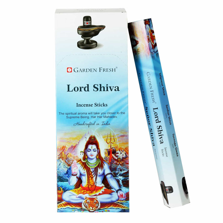 Lord Shiva Hexagon Incense sticks – Garden Fresh Incense Store